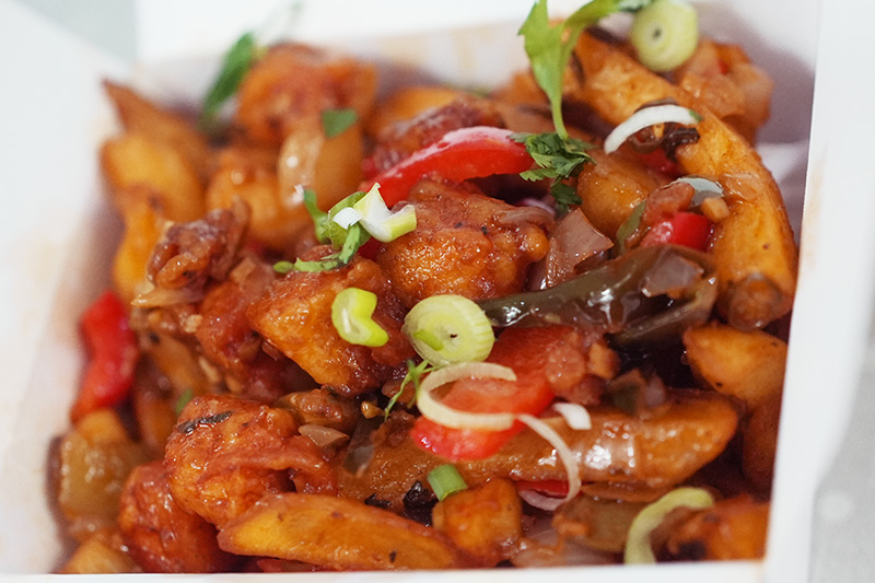 Hangry Fellas - Roti with a twist