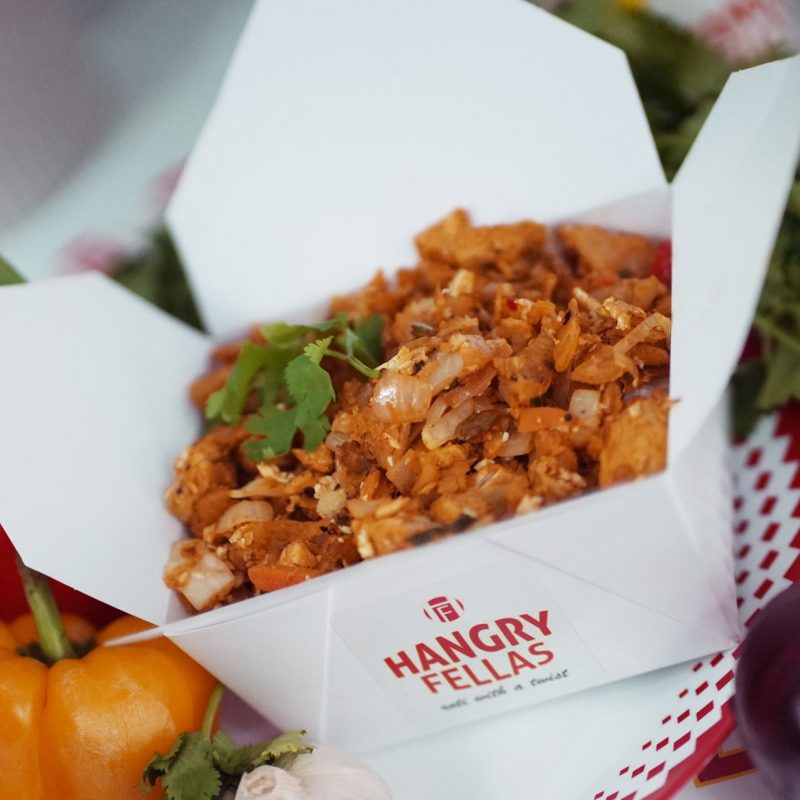 Hangry Fellas - Roti with a twist